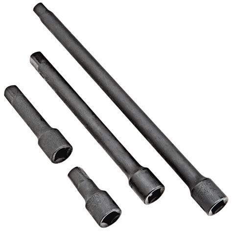 In Drive Impact Socket Adapter And Extension Set Piece