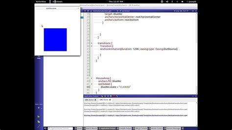 Qml Tutorial Part 28 AnchorAnimation AnchorChanges YouTube
