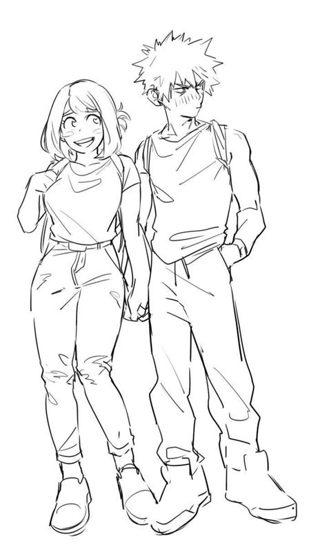 Ochako Uraraka Coloring Pages Free Coloring Pages