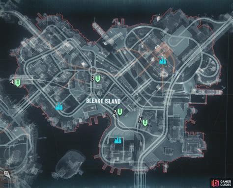 Part 1 Bleake Island Tower Locations Occupy Gotham Most Wanted