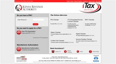 Itaxkragoke Kenya Revenue Authority Itax Kra Go