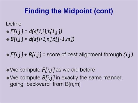 Class 2 Basic Sequence Alignment Sequence Comparison Much