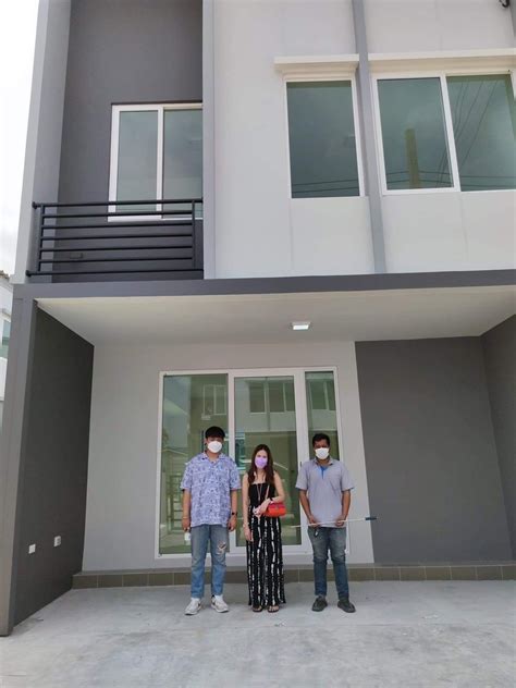 ขอบคุณ คุณ รวิพร ที่ให้เข้าไปตรวจสอบ ทาวน์โฮม 2ชั้น โครงการ Pleno รามอินทรา บางชันสเตชั่น