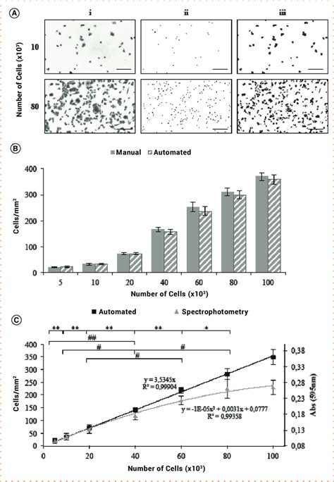 Quantification Of Cell Number A Comparison Of Manual Automated Download Scientific Diagram