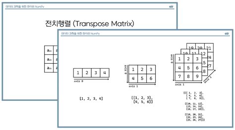 Yjglab 데이터 과학을 위한 파이썬 Numpy Basic 강의 안내