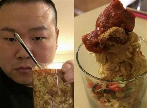 明星吃泡麵和普通人吃泡麵的區別 每日頭條