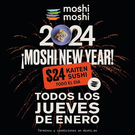 Promo Moshi Moshi 2024 Sushi De Banda Por 24 Los Jueves De Enero