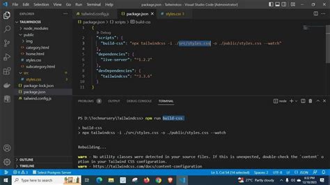 No Utility Classes Were Detected In Your Source Files Check Content` In