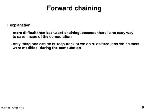 Ppt Forward Chaining Powerpoint Presentation Free Download Id202775