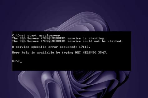 What Is Net Helpmsg 3547 Error And How To Fix It
