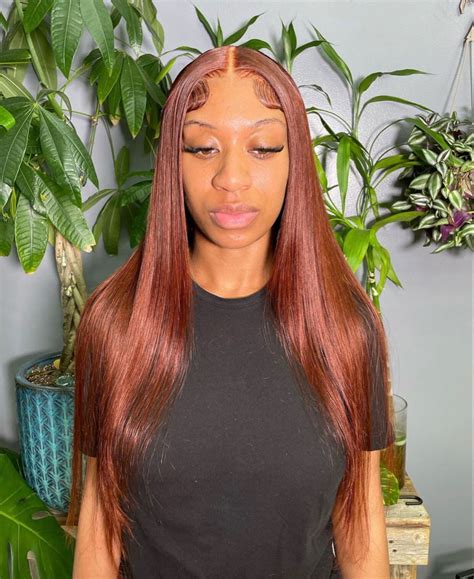 Middle Part Wig Hairstyles