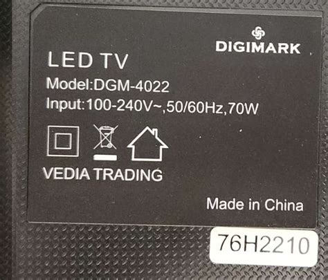 Televisions Please Read Digimark 40 Smart Tv With Stand Remote Working Was Sold For 1 875