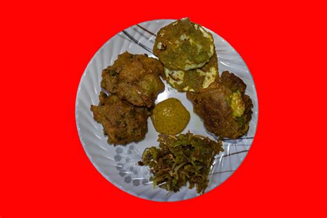 마스타드 소스를 곁들인 파코라 Pyaz Ka Pakoda 고비 파코라 바잉간 아루 차네 카 건강한 생활방식에 대한 스톡 사진 및 기타 이미지 Istock