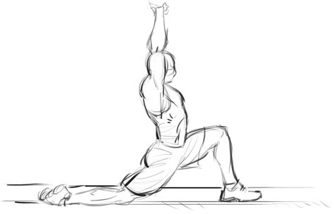 Fitness Exercise Yoga Pose Illustrations For Licensing