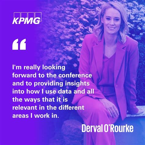 Kpmgs Ciara Looney Is Looking Forward To Speaking With Derval Orourke At The Upcoming Kpmg