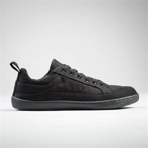Elegant Rutsu Original Barefoot Sneakers Low Black Rutsu Barefoot