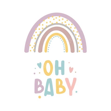 Oh Baby Vector Art Png Oh Baby Inspirational Lettering Card With