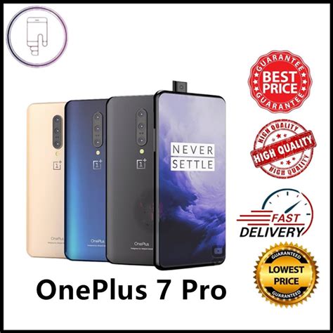 One Plus 7 Pro 8 256gb One Plus7 8 256gb Smart Phone 1 Year Warranty Shopee Malaysia