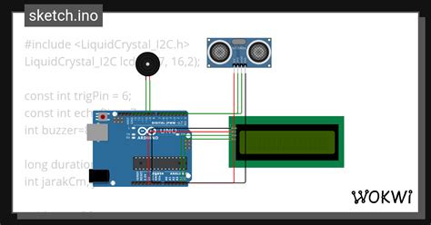 Ultrasonik Dan Buzzer Wokwi Esp32 Stm32 Arduino Simulator