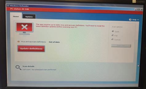 Windows Defender Offline Definition Update R Windows