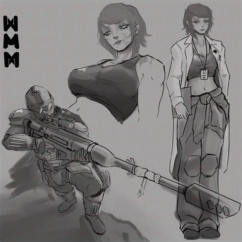 Wip Been Quite Busy With Helldivers 2 Commissions 👀 A Character