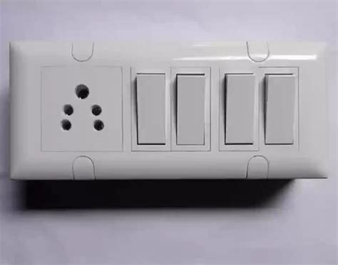 5a Modular Switch Socket Combination Polycarbonate At ₹ 100 Piece In Gorakhpur