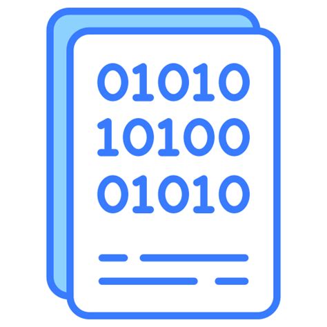 Binary Coding Sheet Programming Development Language Data Icon Download On Iconfinder