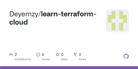 GitHub Deyemzy Learn Terraform Cloud