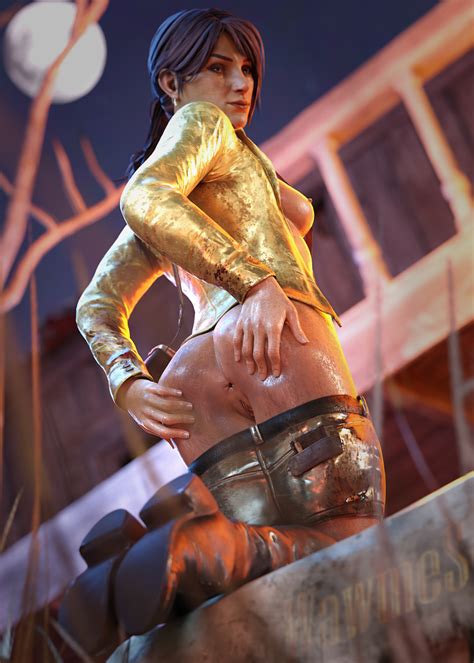 Rule 34 1female 1girl 1girls 3d Ass Ass Focus Blender Boots Bottomless Breasts Dbd Dead By