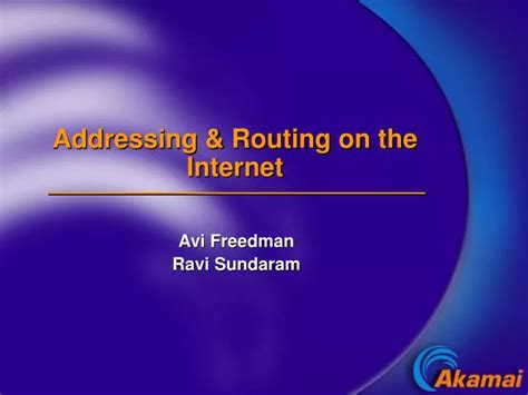 Ppt Addressing And Routing On The Internet Powerpoint Presentation Id