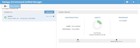 Remote Infrastructure Management Netapp Oncommand Unified Manager