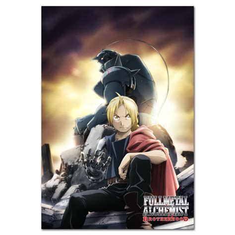 Fullmetal Alchemist Brotherhood Poster Official Art Pira Boxes