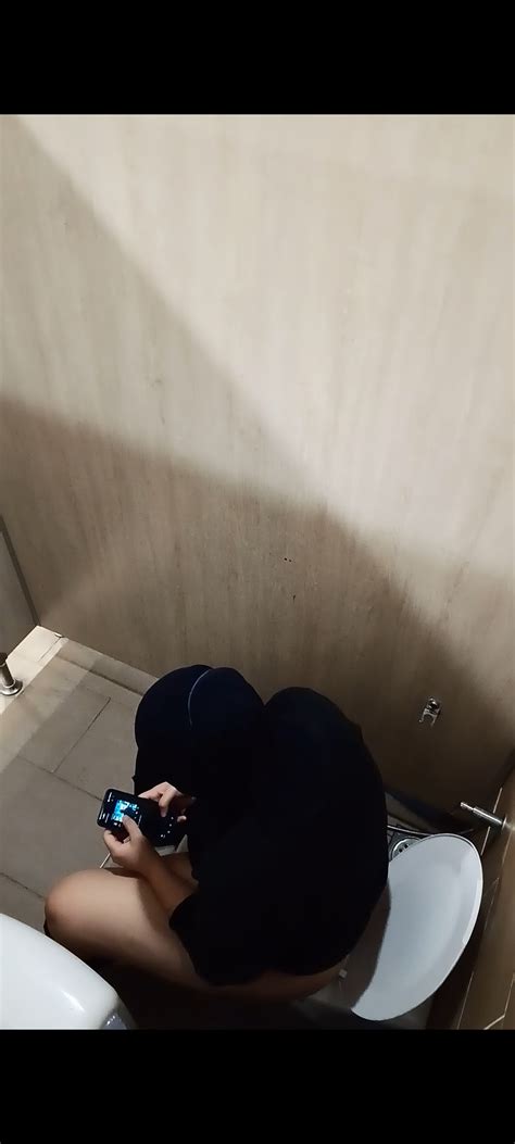 Hijab Girl Toilet