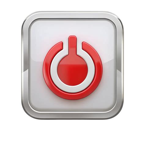 Logout And Power Button Icons In Modern Design Concept For User Interface Secure Exit And