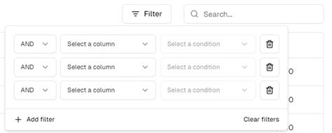 Search Builder Improvements And React Integration — Datatables Forums