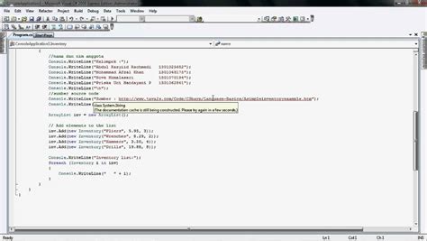 Contoh Program Array Inventory C Youtube