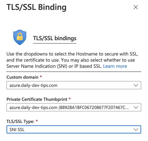 Adding Ssl To Our Azure Node App