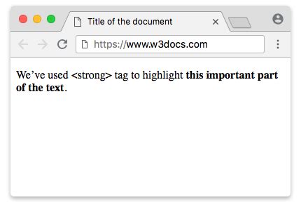 HTML Tag