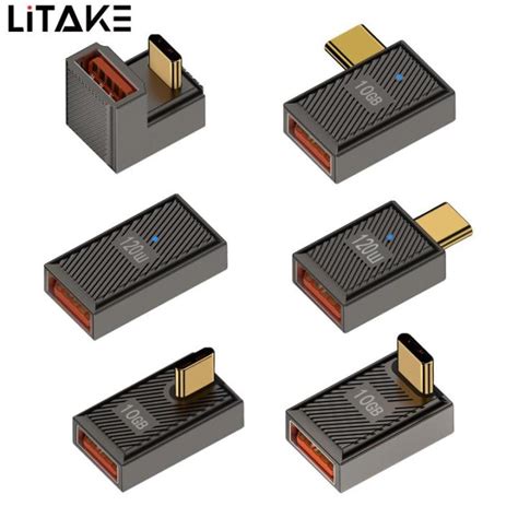 USB A To USB C Gbps Adapter USB A Male To USB Type C Female Adapter Fast Charging For USB C