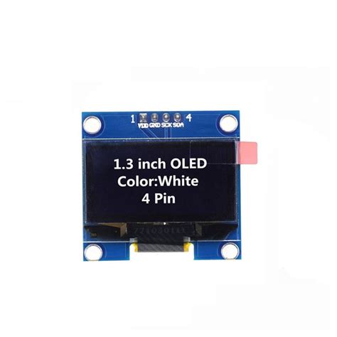 Probots 1 3 Inches OLED Display White 128x64 For Arduino Raspberry Pi