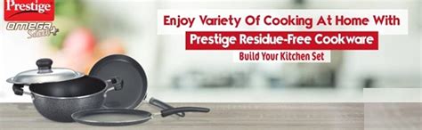 Buy Prestige Omega Select Plus Residue Free Non Stick Kitchen Set 3