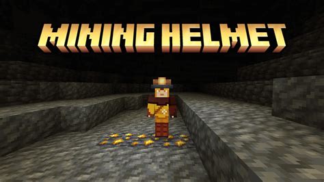 Mining Helmet Mod Minecraft Addon Mining Helmet Mod Minecraft Addon