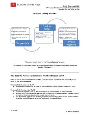 Fillable Online PO Invoice Workflow Process For Invoice Entry And Fax Email Print PdfFiller