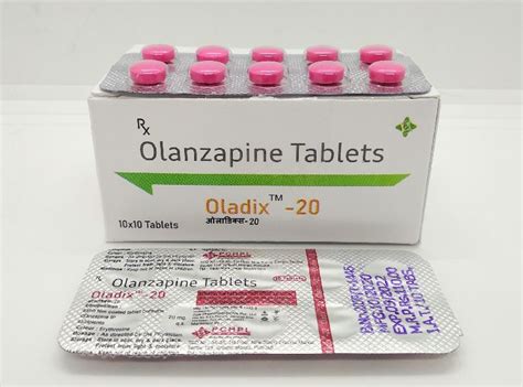 Olanzapine 20 Mg Tablets At Rs 1100 In Mohali Id 6608901