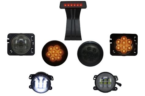 Pack Kit Feux Led Jeep Wrangler Rubicon Jk 2007 2017 Kustomorphose