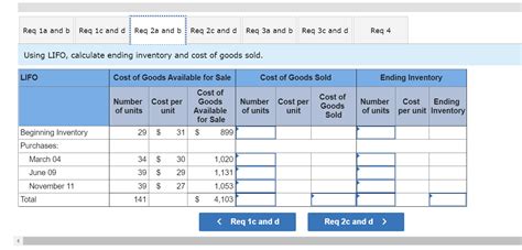 Solved Exercise Algo Calculate Inventory Amounts When Chegg