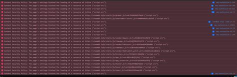 How Do I Stop Csp From Blocking In Linescript Src Rfirefox