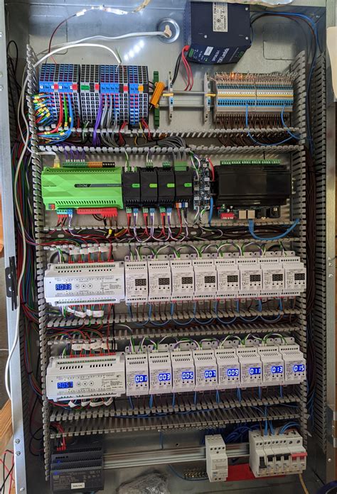 Critique My Home Automation Cabinet Wiring Networks Av Security And Automation Uk