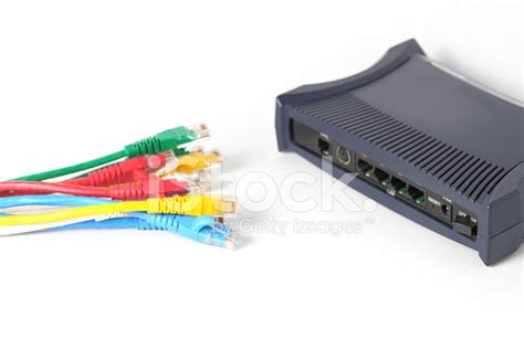 Network Switch And Utp Ethernet Cables Stock Photo Royalty Free Images FreeImages