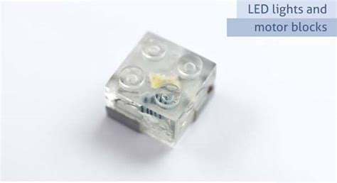 Brixo Building Blocks Add Electronic Sensors Motors And App Enabled Feature To Your Lego